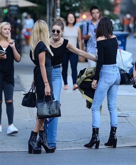KENDALL JENNER And GIGI HADID Out In New York HawtCelebs