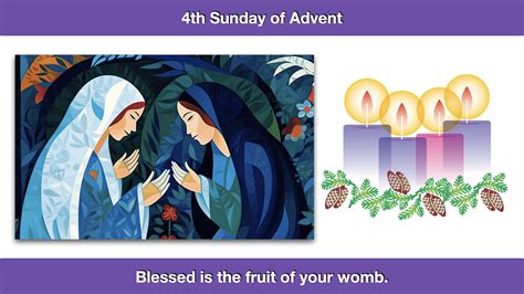 4th Sunday Of Advent Year C Fr Geoffrey Plant Homilies