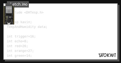 Task 2week 3 Wokwi Esp32 Stm32 Arduino Simulator