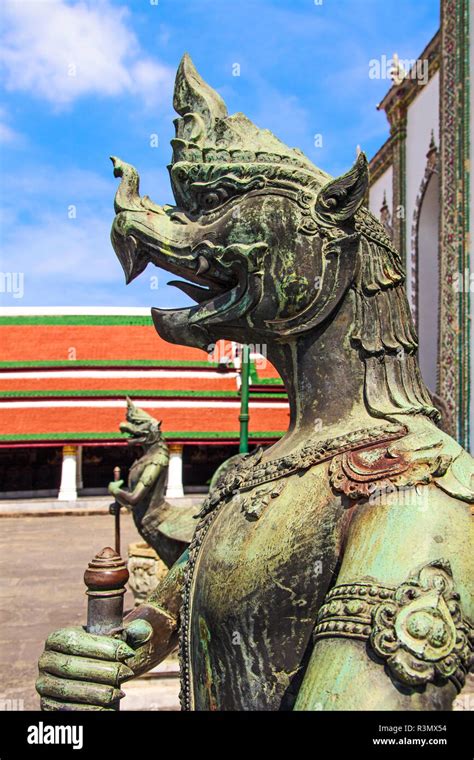Bangkok Thailand Grand Palace Wat Phra Kaeo Tempel Des Smaragd