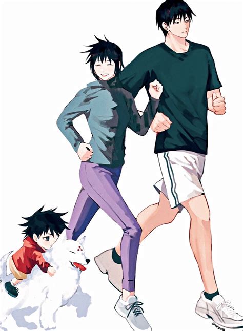 Anna On Twitter Anime Dad Jujutsu Anime Family