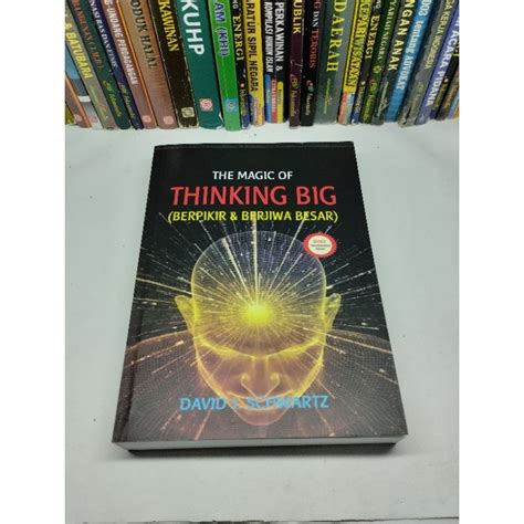 Jual Berpikir Dan Berjiwa Besar Original Cover Baru