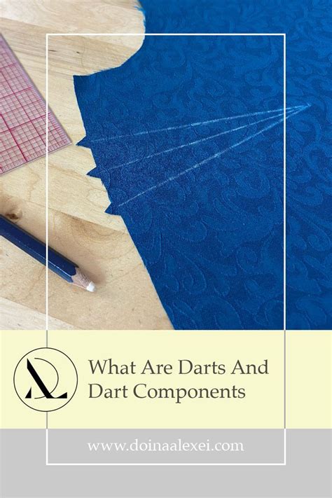 What Are Darts And Dart Components Darts Dressmaking Components