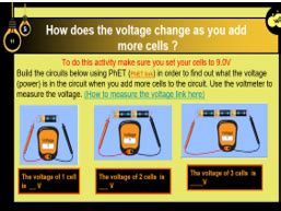 Electricity Unit Voltage Science 11 14 25 Slides Teaching Resources