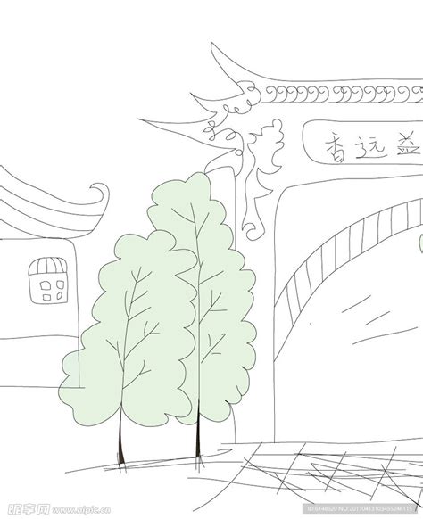 简笔插画设计图 图片素材 其他 设计图库 昵图网