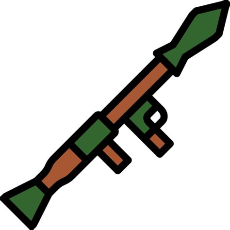 Grenade Launcher Generic Outline Color Icon