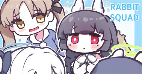 ブルーアーカイブ 물토끼단 Hoyoのイラスト Pixiv