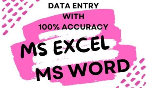 Do Fastest Excel Word Data Entry In One Day And Low Price By Mokibur07