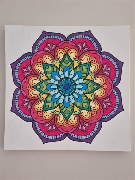 Rainbow Mandala For My Partner Same Sex Couple Coloring