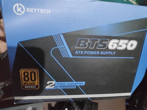 Psu Keytech 650w 80 Bronze Computers And Tech Parts And Accessories Other Accessories On Carousell