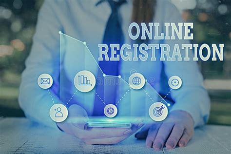 Writing Note Showing Online Registration Business Photo Showcasing Process To Subscribe To Join