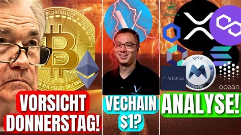 ACHTUNG HOHE VOLATILITÄT VORAUS BITCOIN ETHEREUM MATIC XRP QNT