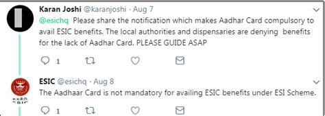 Is Aadhaar Card Mandatory To Avail ESIC Benefits