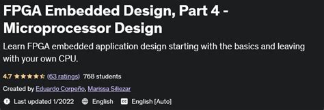 Fpga 嵌入式设计，第 4 部分 微处理器设计 Fpga Embedded Design Part 4