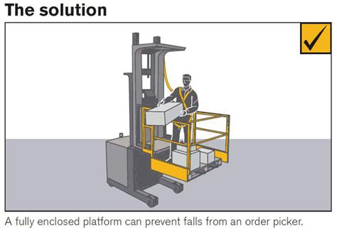 Essential Order Picker Safety Reducing Fall Risk