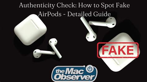 Authenticity Check How To Spot Fake AirPods Detailed Guide YouTube