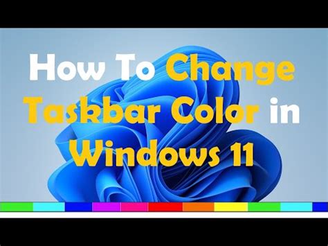 How To Change Window Color In Windows 10 And Windows 11 How To Change