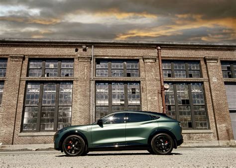 My Diy Mach E Build Project Is Finally Done Pine Green Matte Metallic Wrap More Macheforum