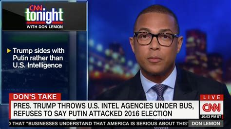 Cnns Don Lemon Calls Trump ‘putins Lapdog In Fiery Show Open ‘an