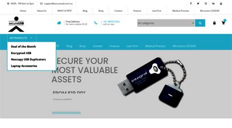 Au Secure Usb Drives Encrypted Us Secure Usb