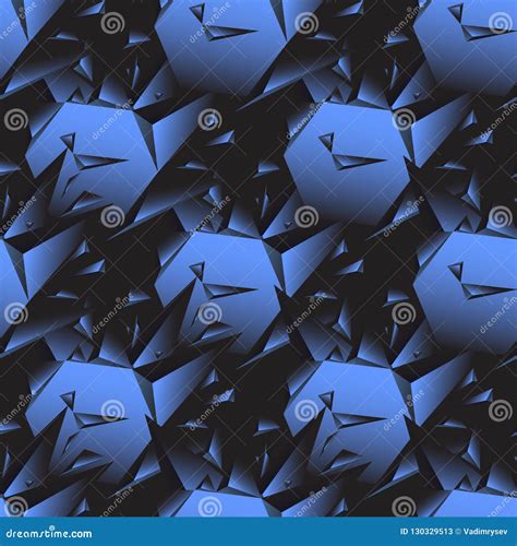 Seamless Abstract Vector Pattern Geometric Triangle Background Stock Vector Illustration Of