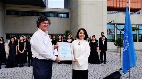 上海维童之友室内合唱团获第十二届世界和平合唱节童声组金奖 音乐中国中国网
