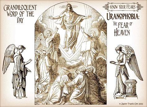 Uranophobia The Fear Of Heaven Word Of The Day Cool Words Words