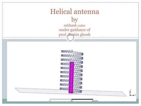 Design And Application Of Biconical Antenna Pptx Physics Science