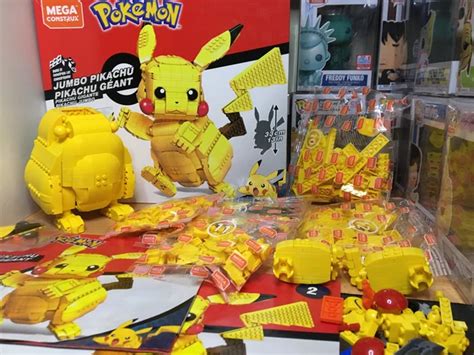 Mega Construx Pokemon Pikachu Jumbo 825 Pieces 13 33cm Complete Some