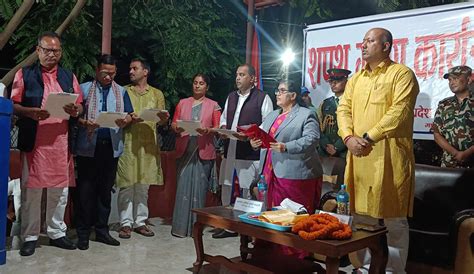 मधेश सरकारमा मिसिए कांग्रेस र लोसपा पाँचैजना मन्त्रीले लिए शपथ
