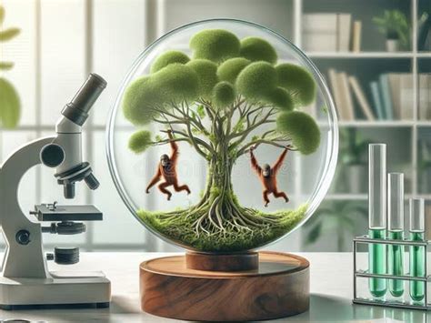 Science Of Ecosystem Research Stock Illustration Illustration Of