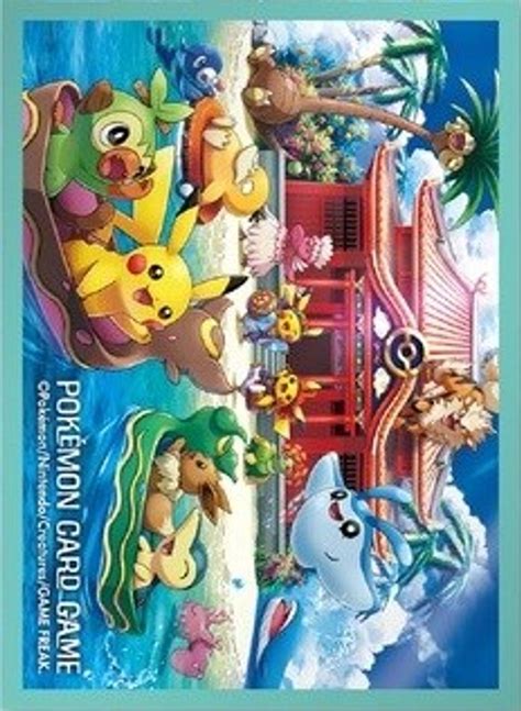 Pokemon Tcg Pokemon Center Japan Exclusive Card Sleeves Pokemon