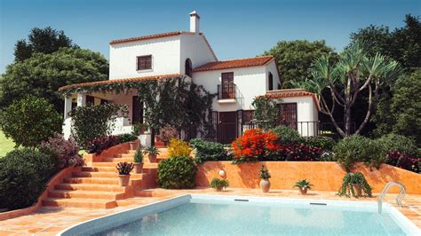 Mediterranean Style House Exterior