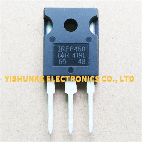 Transistor MOSFET de potencia, IRFP460, IRFP460A, IRFP460N, IRFP460LC ...