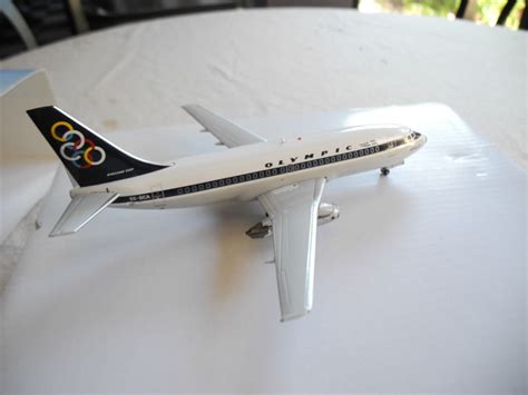 Extremely Rare Inflight Boeing 737 Olympic Nib 1200 My Last One