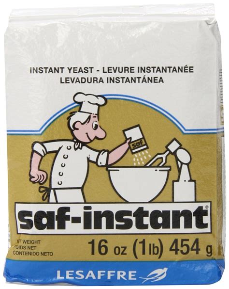 LeSaffre Saf Instant Gold Yeast 1 Lb Active Dry For Baking Bread Cooking Walmart