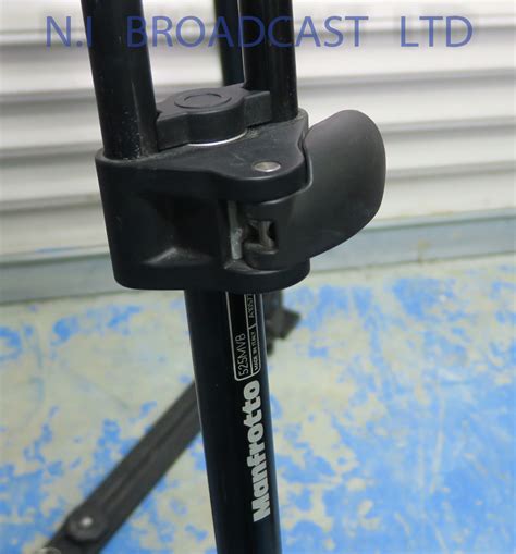 Manfrotto 501hdv Tripod Head With Manfrotto 2 Stage Lens And Case