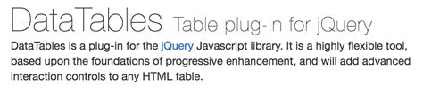 7 Best Lightweight Jquery Data Table Plugins Learning Jquery