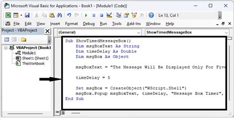 How To Create A Message Box Timer To Auto Close The Message Box After Certain Time In Excel