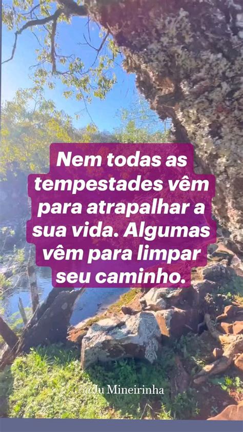 Nem Todas As Tempestades Vêm Para Atrapalhar A Sua Vida Algumas Vêm