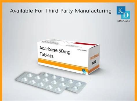 Acarbose 50mg Tablets At ₹ 290box Pharma Tablets In Roorkee Id