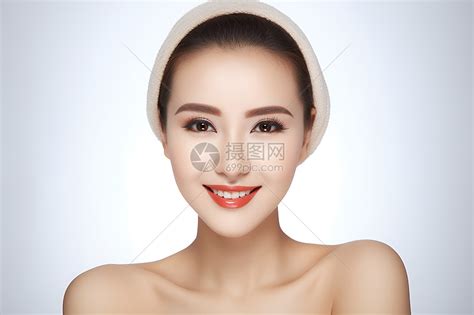 清新自然的美容女生高清图片下载 正版图片600899466 摄图网