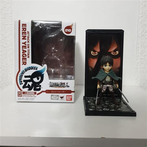 Attack On Titan Eren Figure Used Displayed For A Depop