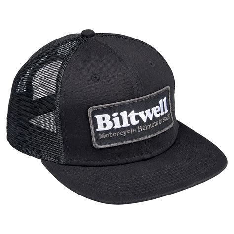 BILTWELL Snapback Cooper in black | 24Helmets.de