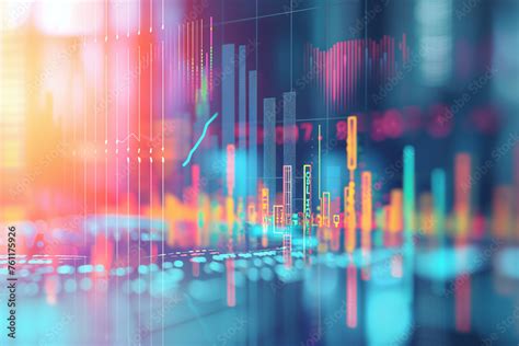 Dynamic Stock Market Data Visualization A Vibrant Display Of Real Time