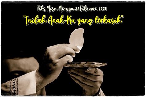 TEKS MISA MINGGU PRAPASKAH II Minggu Februari I H S