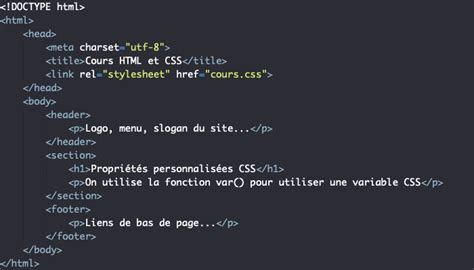 Les Propriétés Personnalisées Ou Variables Css Pierre Giraud
