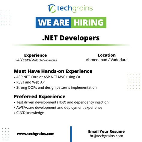 Linkedinconnections Hiringnow Hiring Hiringalerts Hiring2023 Job Dotnetdeveloper