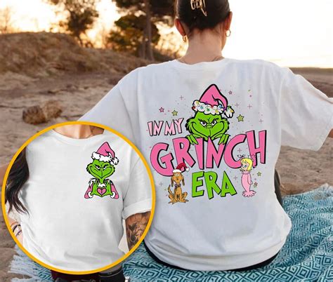 In My Grich Era Png Christmas Era Merry Gricmas Png Retro Pink