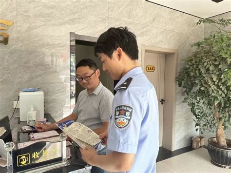 顾家店派出所开展反电诈宣传进旅馆活动 三峡枝江网